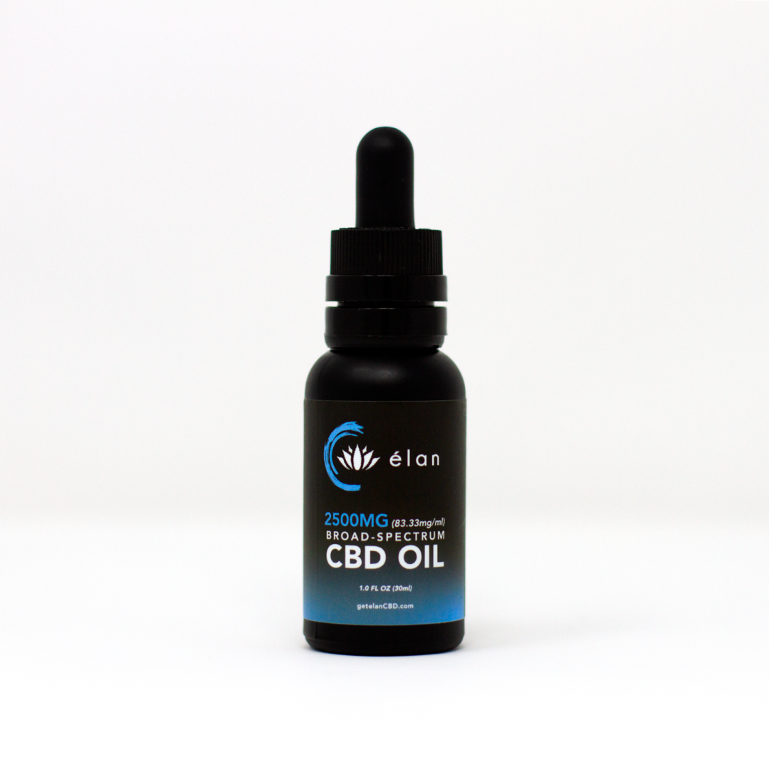 2500mg CBD Tincture | Elan CBD